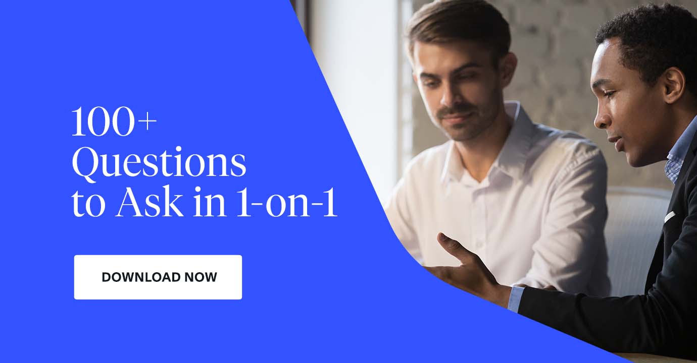 100+ Questions to Ask for Better 1-on-1s – Tool Download | FranklinCovey